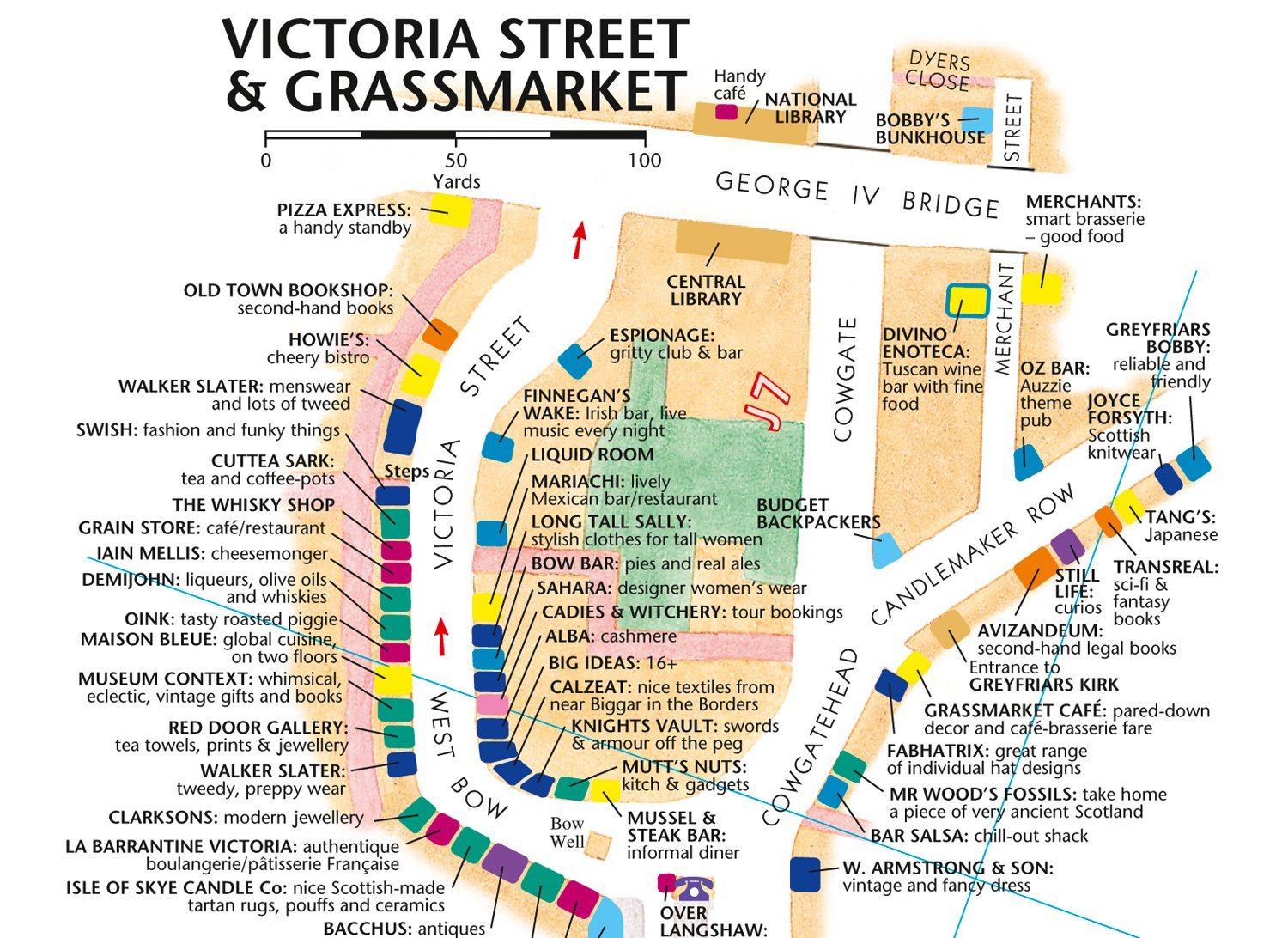 Edimburgo 1:4.500 Plano ilustrado - Mapas de carreteras - Mapiberia f&b