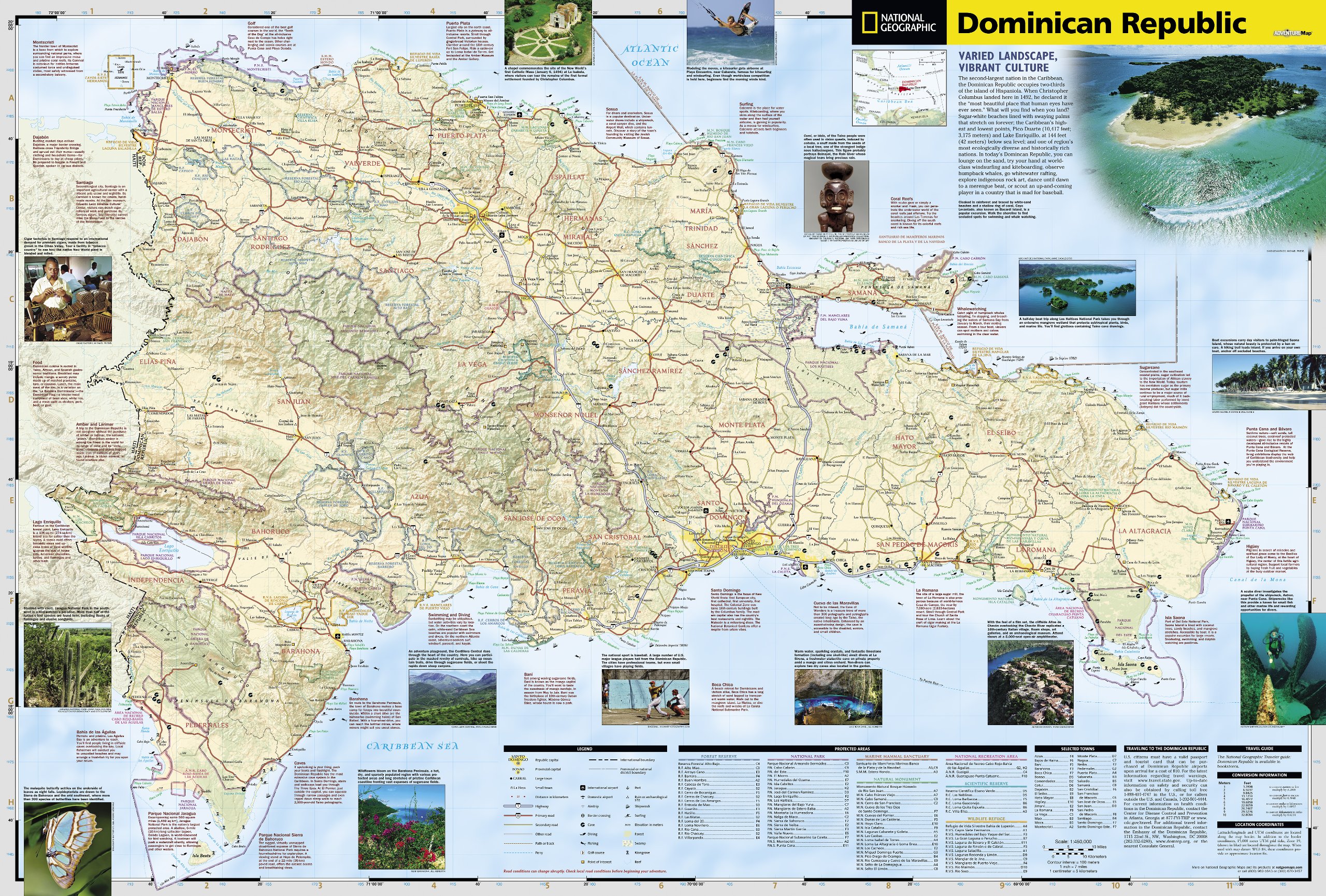República Dominicana 1:450.000 - Mapas de carreteras - Mapiberia f&b