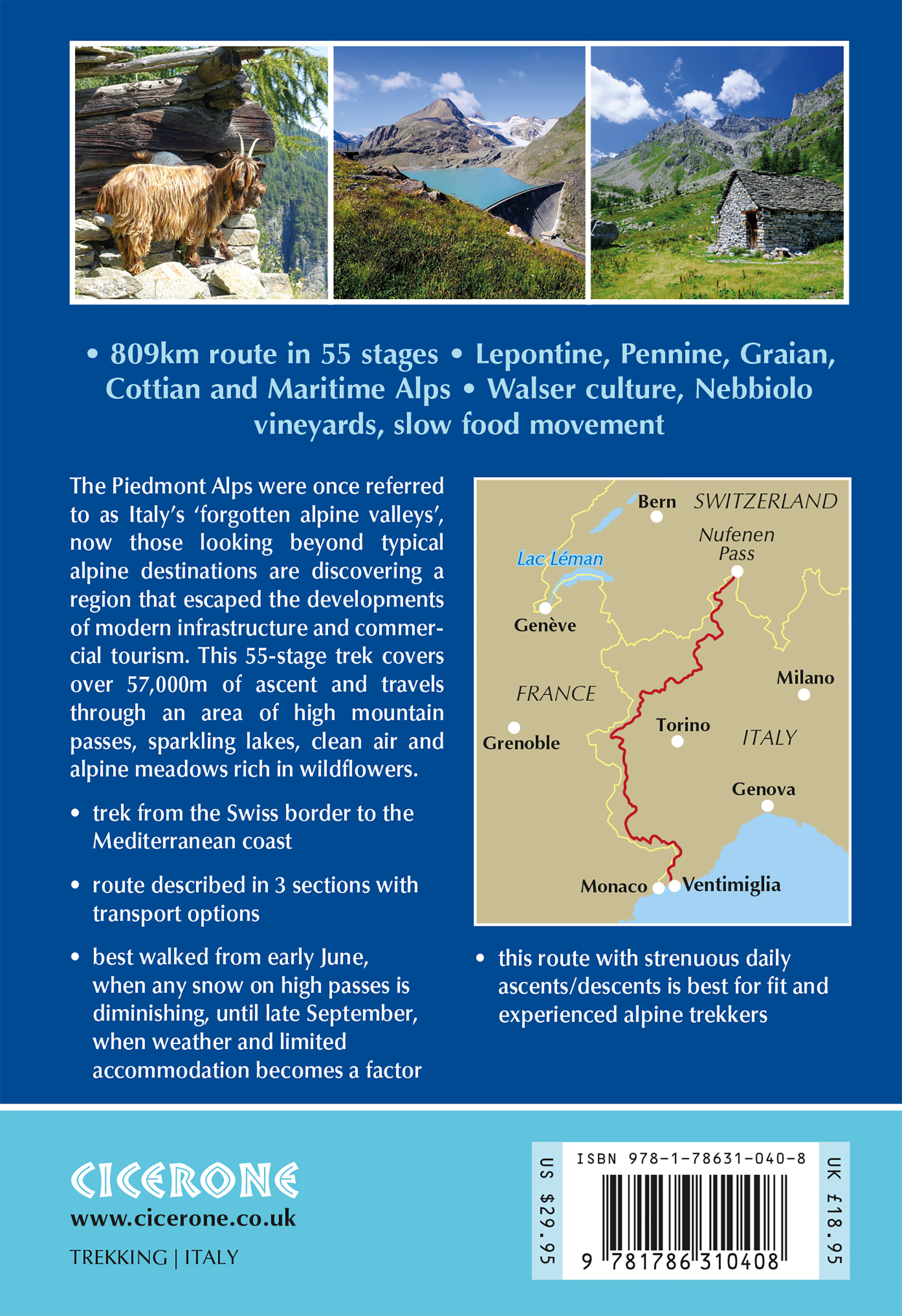 Trekking Italy's Grande Traversata Delle Alpi - Guías turísticas ...