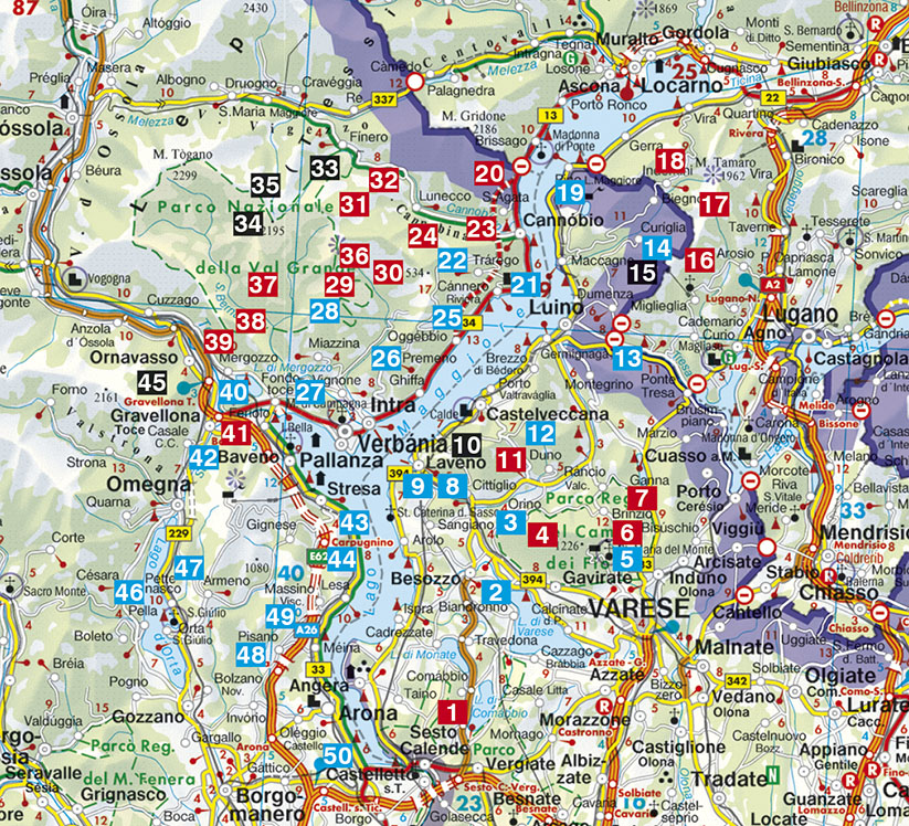 Lago Maggiore Wanderführer - Guías excursionistas - Mapiberia f&b