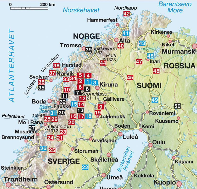 Lappland Wanderführer - Guías excursionistas - Mapiberia f&b