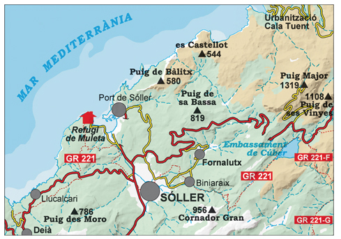Sóller Walking Paradise 1:15.000 - Mapas excursionistas y topográficos ...