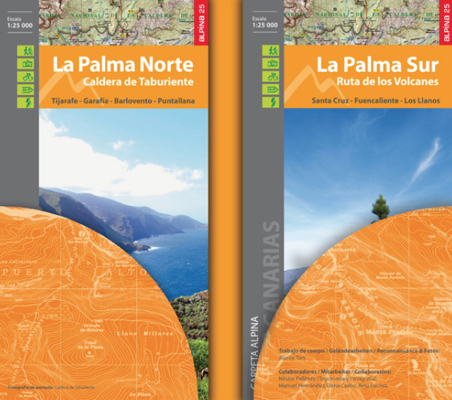 GR 130 y GR 131 La Palma. Caldera de Taburiente 1:25.000 - Mapas ...