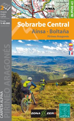 Sobrarbe Central Aínsa - Boltaña 1:40.000 - Mapas excursionistas y ...